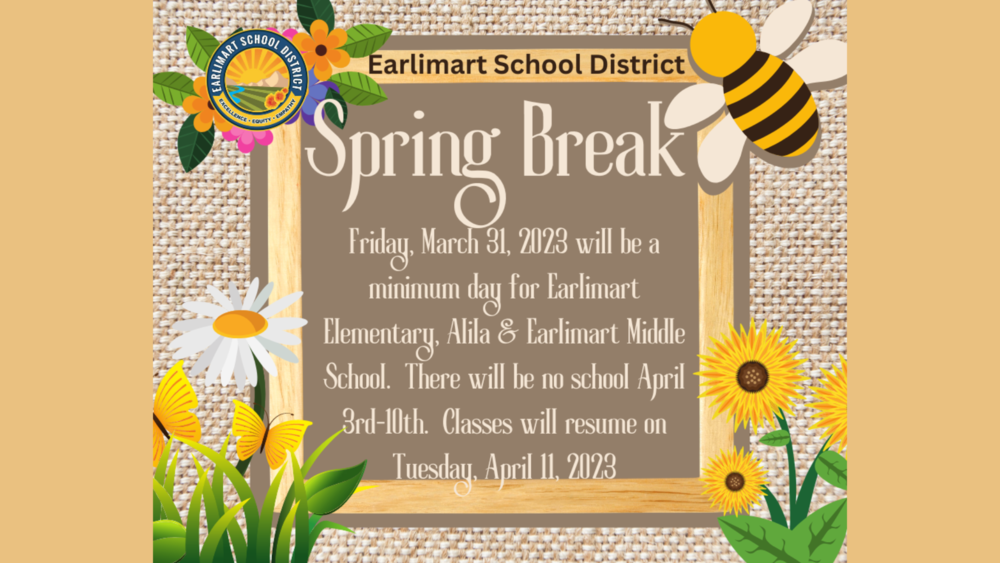Spring Break - No classes | Alila Elementary School